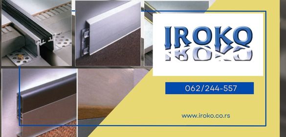 ALU i PVC lajsne - Iroko Company Beograd | Poslovne Strane