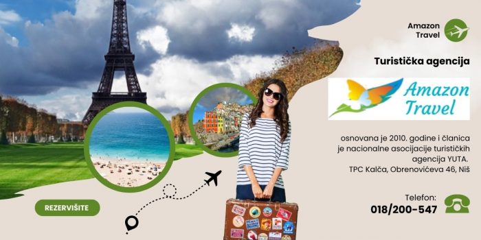 Turistička agencija Amazon Travel Niš | Poslovne Strane